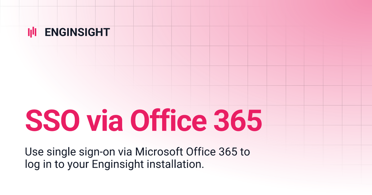 SSO via Office 365 | ENGINSIGHT
